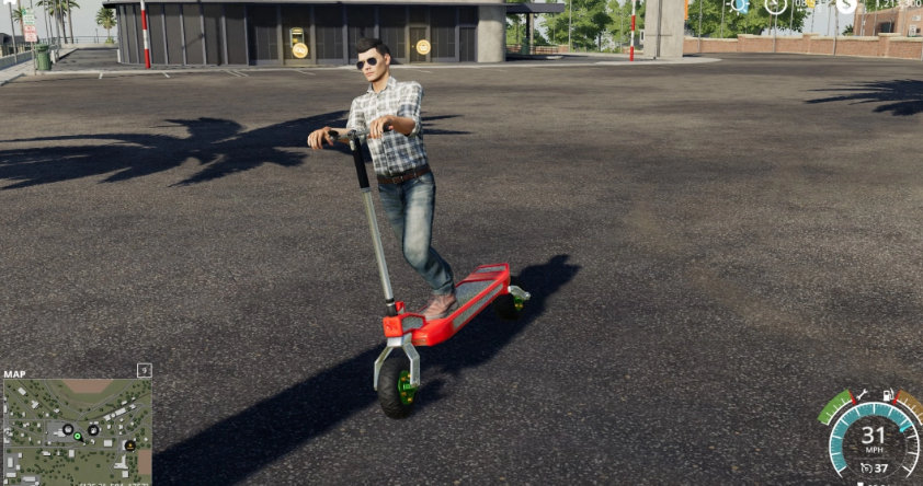 FS19 Zero 8x scooter – electric - FS 19 Vehicles Mod Download