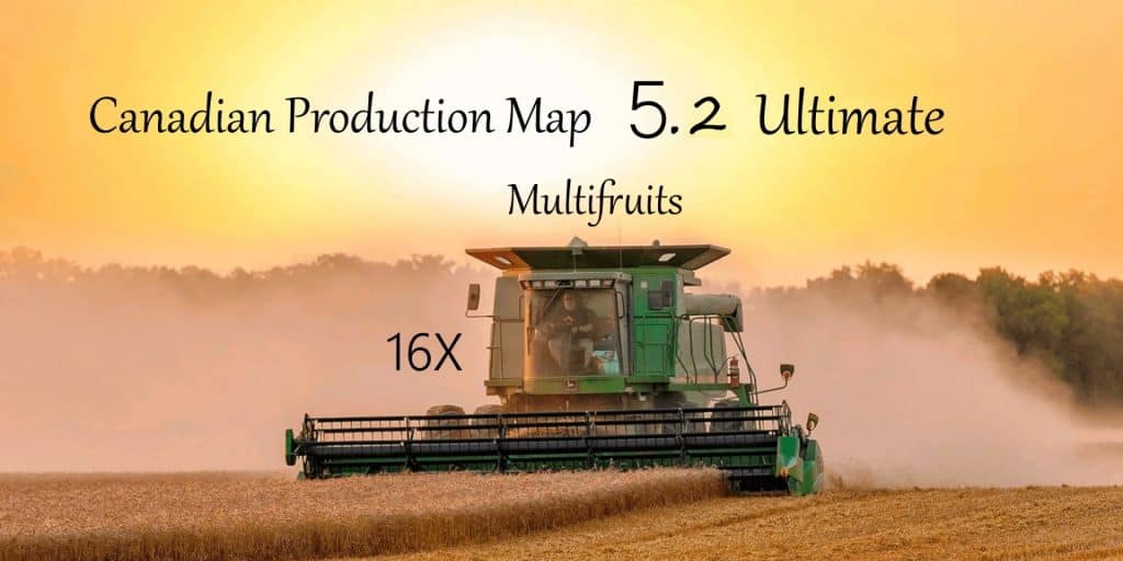 FS19 Canadian Production Map Ultimate v5.2 - FS 19 Maps Mod Download