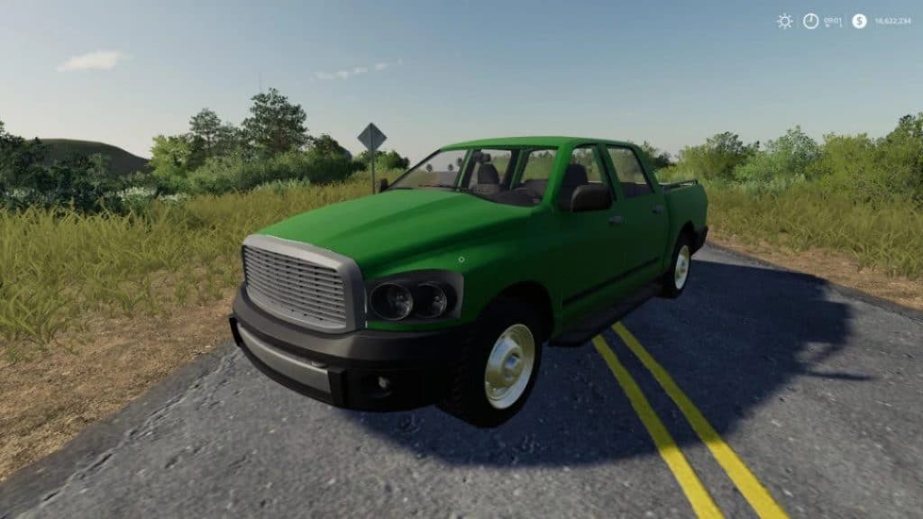 FS19 Dodge Ram v1.0 - FS 19 Cars Mod Download