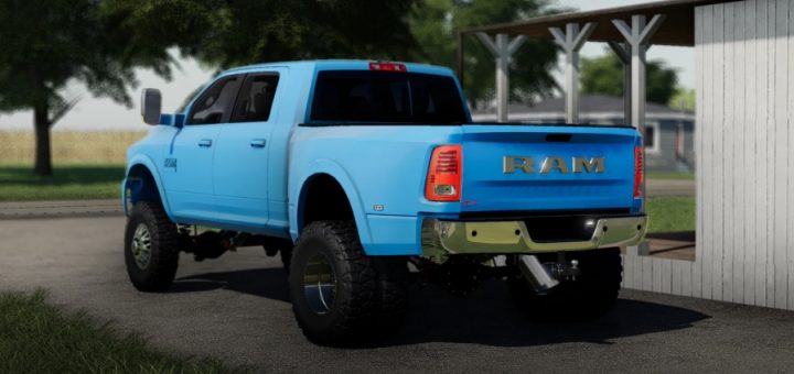 FS19 Dodge Second Gen Monster Truck v1.0.0.0 - FS 19 Cars Mod Download