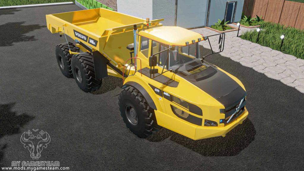 FS19 Volvo A40G FS v1.1 - FS 19 Trucks Mod Download