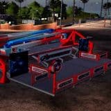 FS19 ATTRACTION SALTO AVENGERS v2.0 - FS 19 Trailers Mod Download