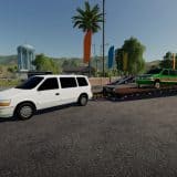 FS19 Dodge caravan 1991 v1.0.0.0 - FS 19 Cars Mod Download