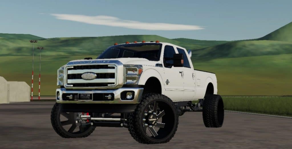FS19 2011 Ford F-350 - Farming simulator 19 / 17 / 15 Mod