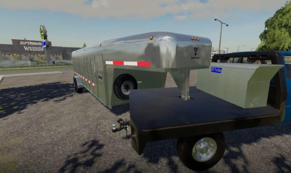 FS19 Animal trailer v1.0.0 (1) - Farming simulator 19 / 17 / 15 Mod