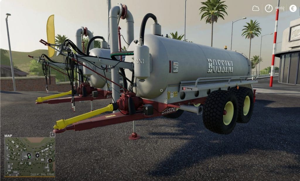 FS19 Bossini RA100 v1.0.0.0 - FS 19 Trailers Mod Download