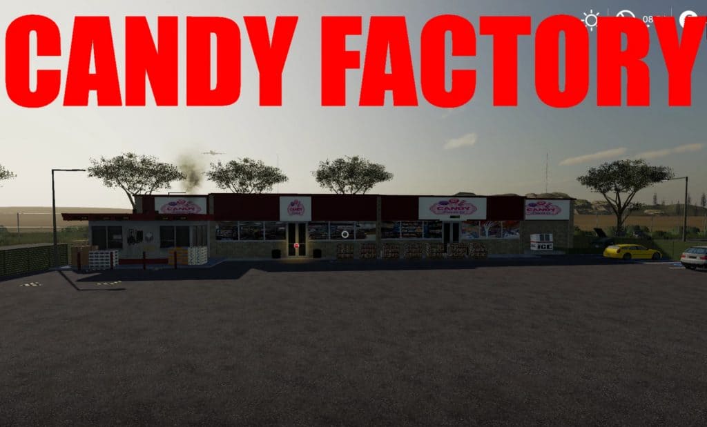 FS19 Candy Factory v1.0.0.0 - FS 19 Buildings Mod Download