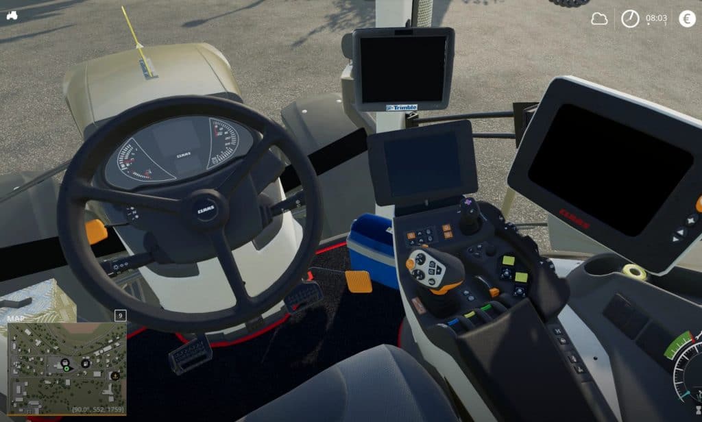 FS19 Claas Axion 850 Black Edition v1.0.0 (6) - Farming simulator 19 ...