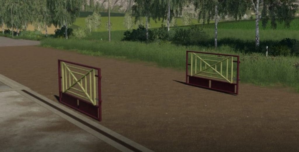 FS19 Gate v1.0.0 (1) - Farming simulator 19 / 17 / 15 Mod