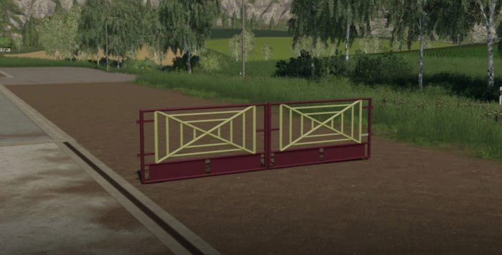 FS19 Gate v1.0.0.0 - FS 19 Objects Mod Download