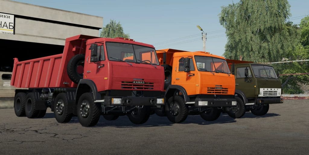FS19 KamAZ Samosval v2.0.0 (2) - Farming simulator 19 / 17 / 15 Mod