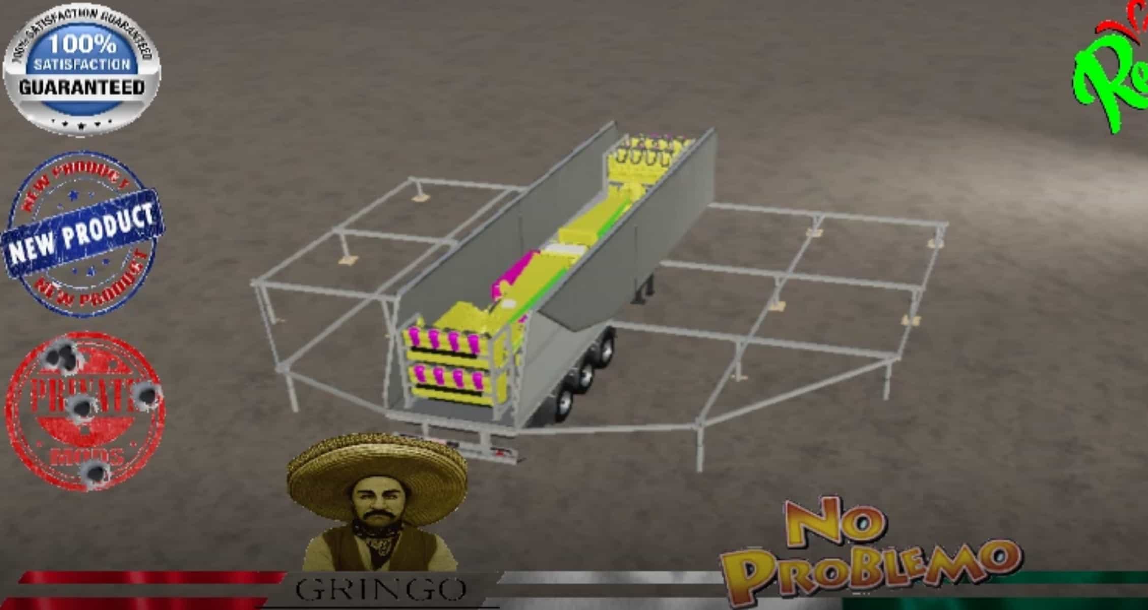 FS19 Métier forain VORTEX v2.0.0.0 - FS 19 Trailers Mod Download