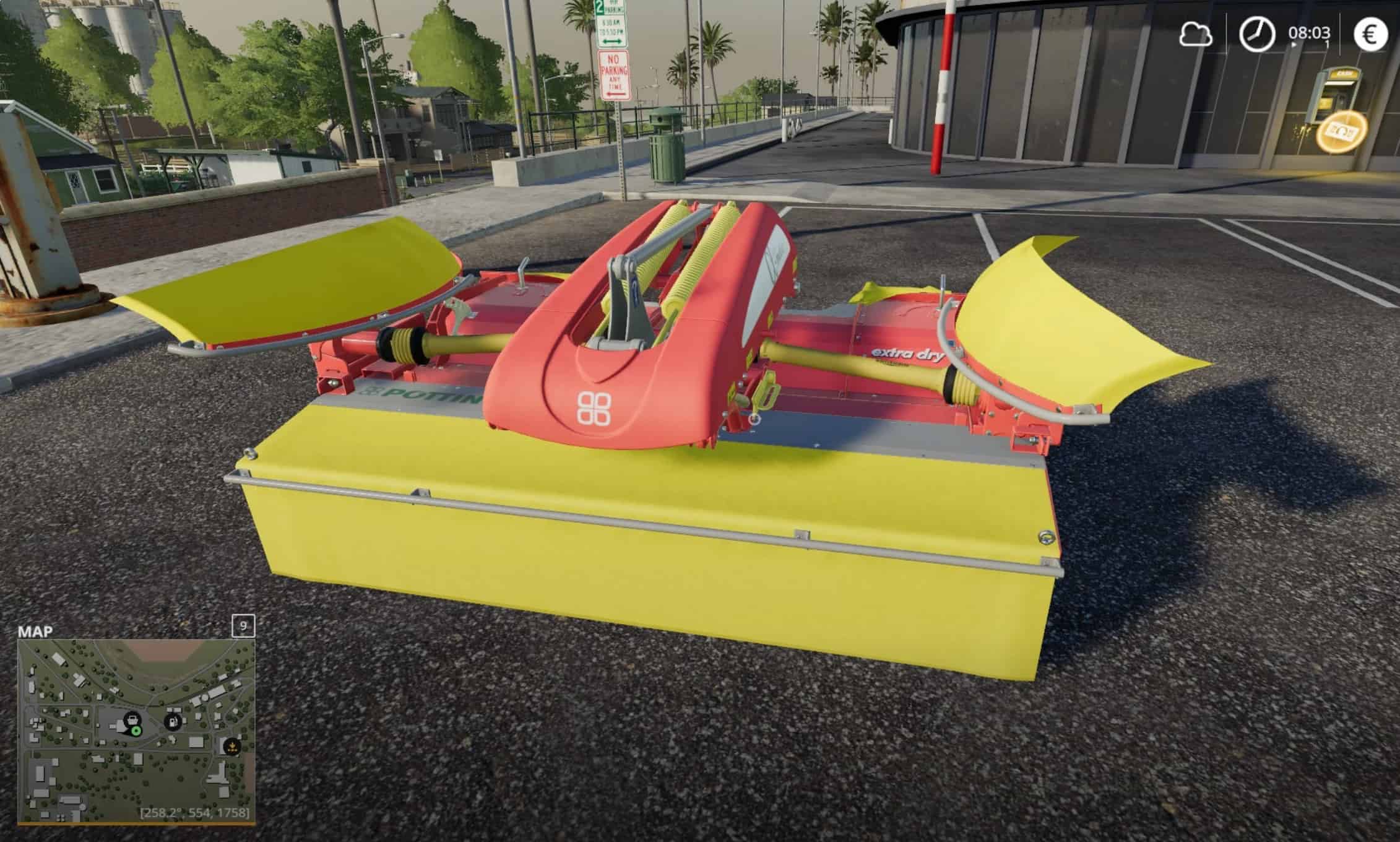 FS19 Mower Pöttinger Novacat 301 ED used v1.0.0.0 - FS 19 Implements ...