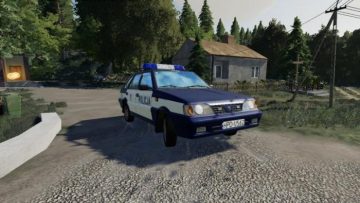FS19 POLONEZ CARO POLICJA - FS 19 Cars Mod Download