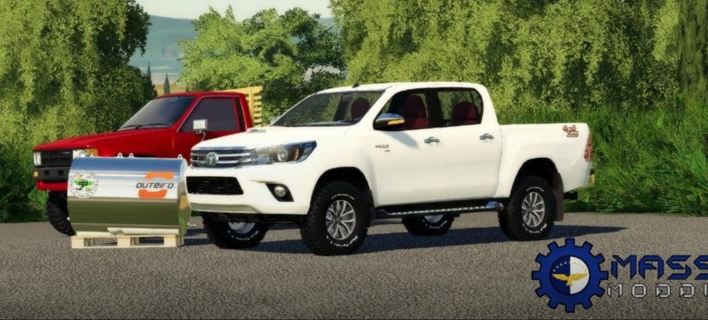 FS19 Pickup and milk tank v1.0.0 (1) - Farming simulator 19 / 17 / 15 Mod