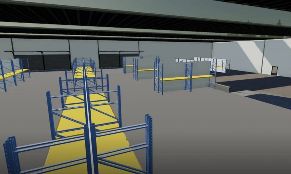 FS19 Storage Warehouse V1 (2) - Farming simulator 19 / 17 / 15 Mod