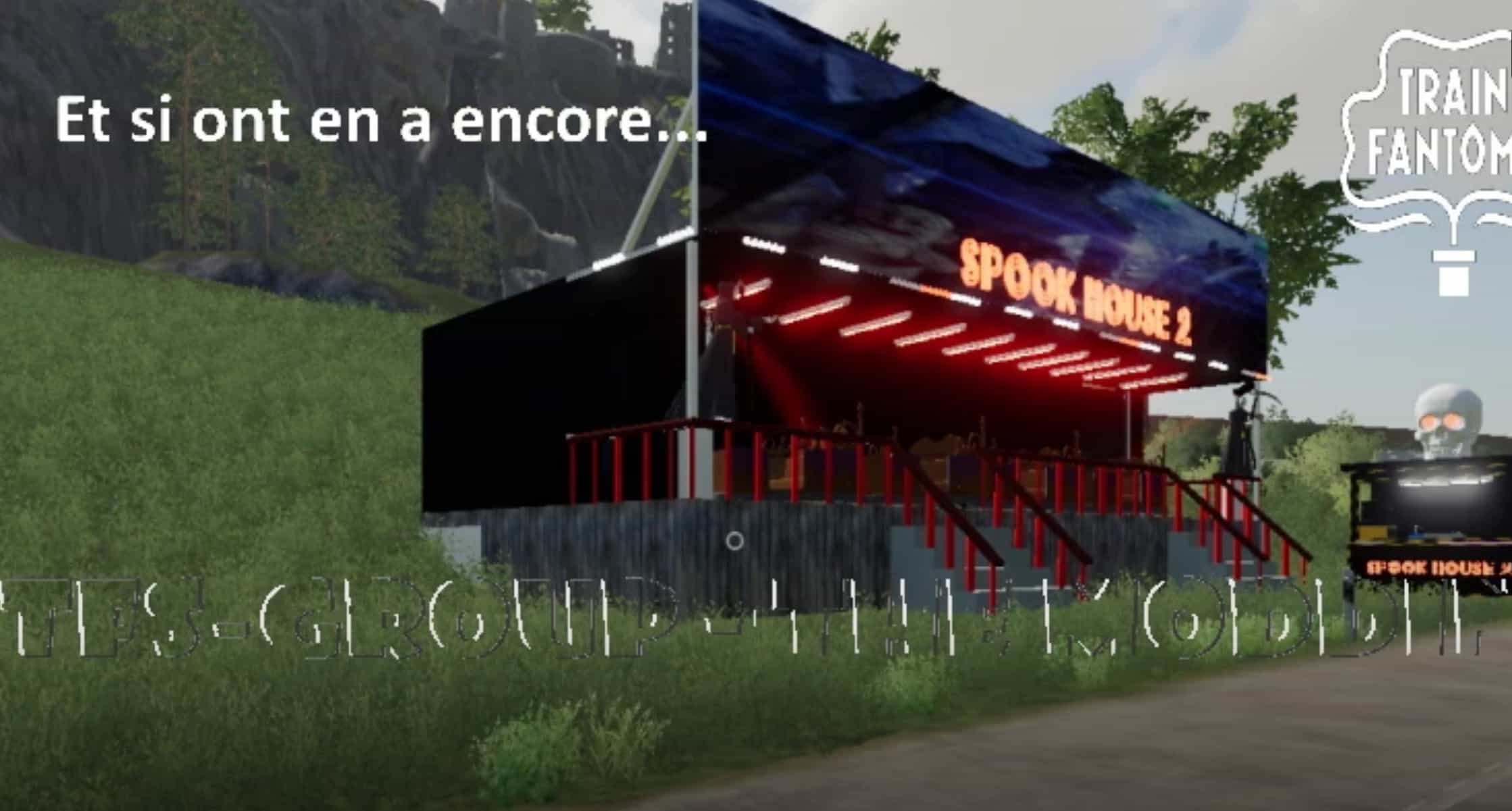 FS19 TRAIN FANTÔMES v2.0.0.0 - FS 19 Objects Mod Download