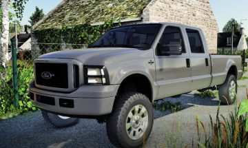 FS19 Ford F-250 King Ranch 2006 v1.0.0.0 - FS 19 Cars Mod Download