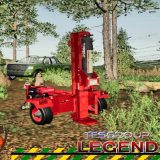 FS19 Log splitter FH24T v2.0 - FS 19 Trailers Mod Download