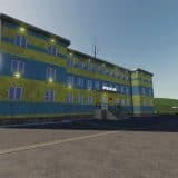 FS19 Police Station v1.0 - FS 19 Objects Mod Download