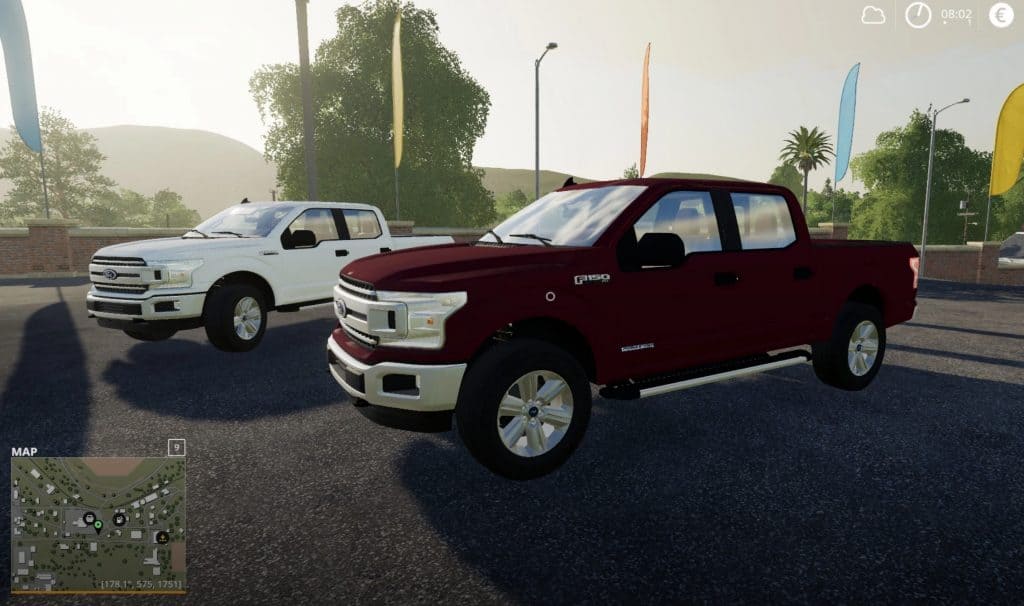 FS19 1995 ford f150 v1.0.0 (1) - Farming simulator 19 / 17 / 15 Mod