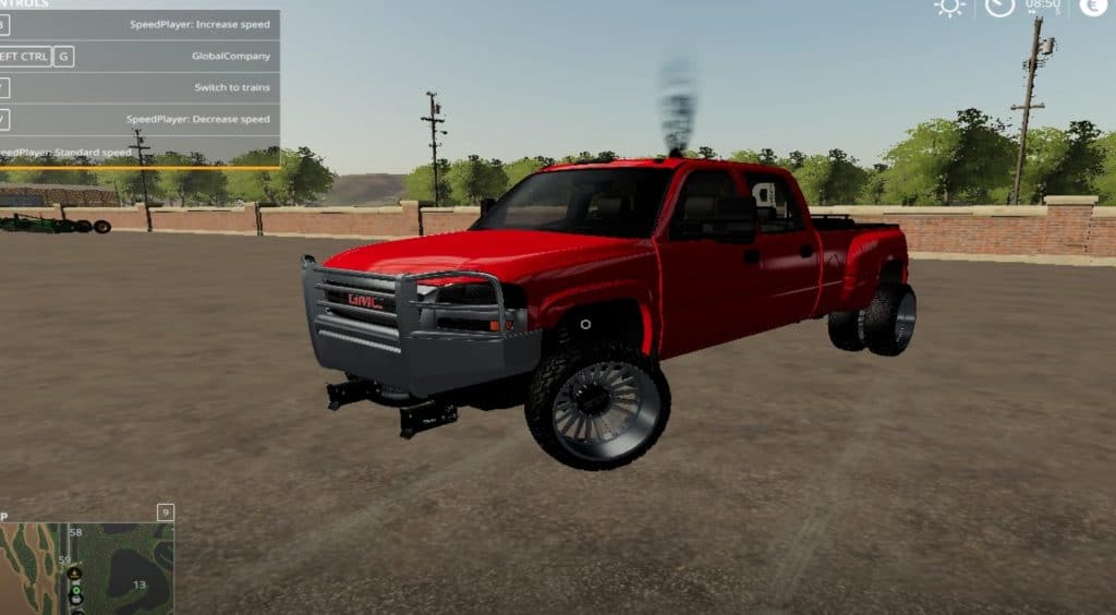 FS19 2002 gmc dually v1.0.0 (2) - Farming simulator 19 / 17 / 15 Mod