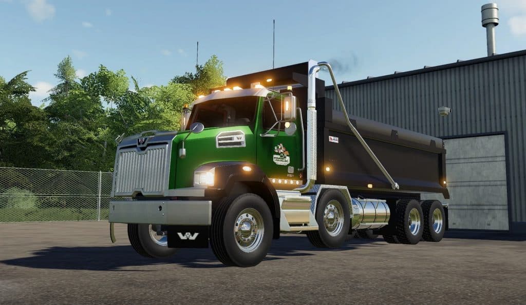 FS19 AJ's Western Star 4700 v1.0.0 (1) - Farming simulator 19 / 17 / 15 Mod