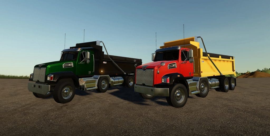 FS19 AJ's Western Star 4700 v1.0.0 (3) - Farming simulator 19 / 17 / 15 Mod