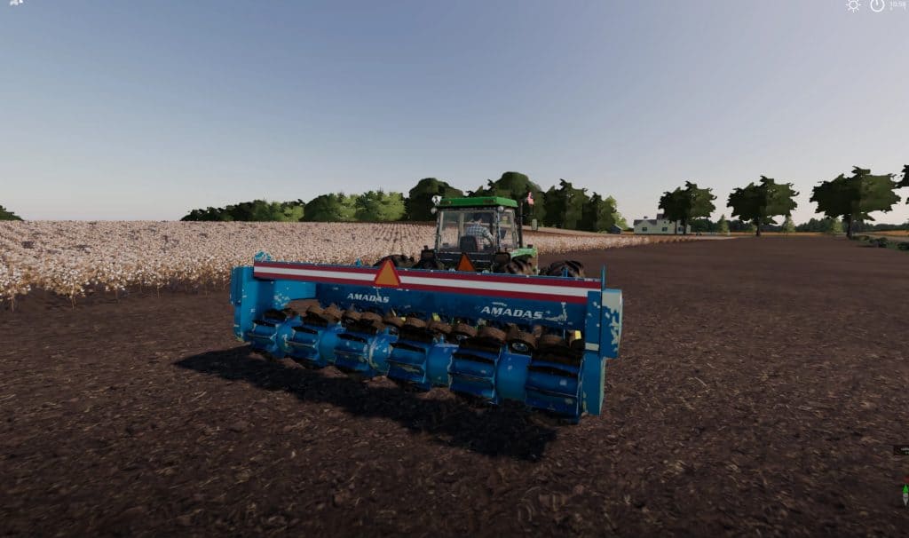 FS19 Amadas Cotton Stalk Puller v1.0 - FS 19 Implements & Tools Mod ...