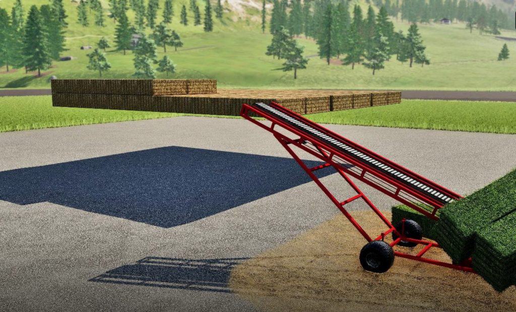 FS19 Helmiak bales elevator v1.0.0 (2) - Farming simulator 19 / 17 / 15 Mod