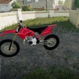 FS19 Honda dirtbike v1.0.0.0 - FS 19 Vehicles Mod Download