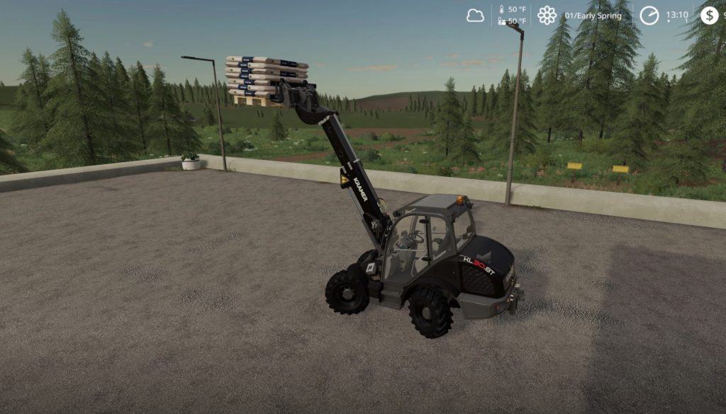 FS19 KRAMER KL30 v1.0.0.1 - FS 19 Forklifts / Excavators Mod Download
