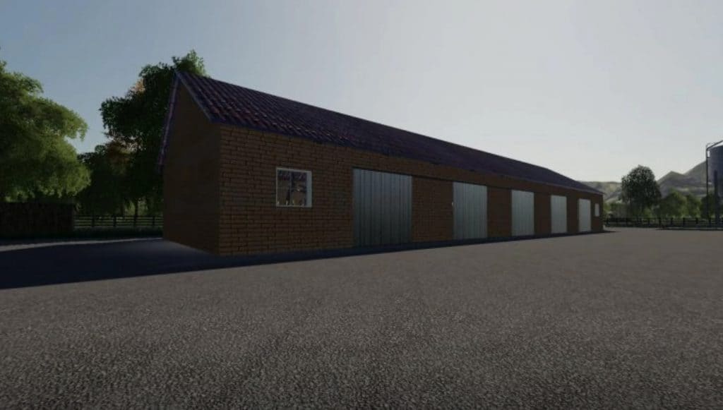 FS19 Large Machines Shed v1.0.0 (3) - Farming simulator 19 / 17 / 15 Mod