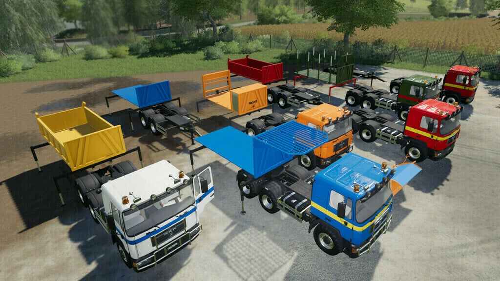 FS19 MAN 33-414/41-403 Pack 2.0.0.1 - FS 19 Trucks Mod Download