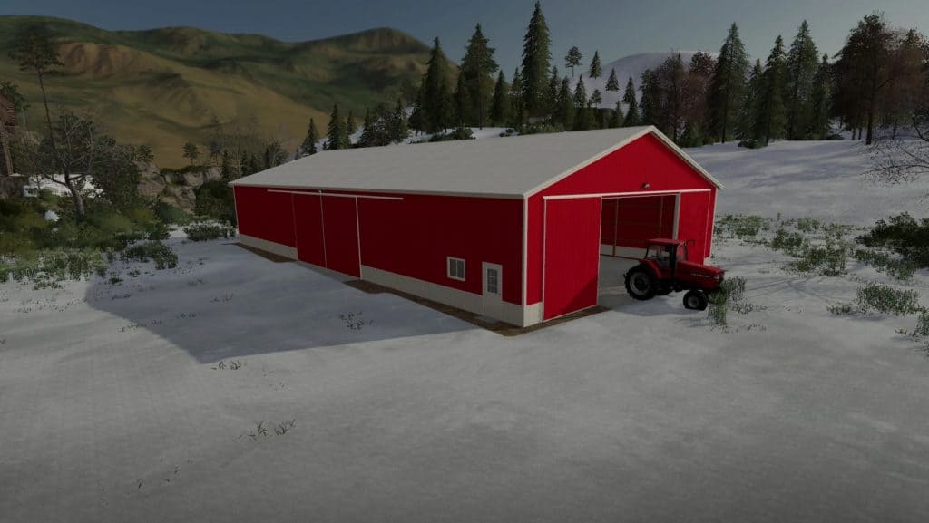 FS19 Machine Shed USA v1.0.0.0 - FS 19 Objects Mod Download