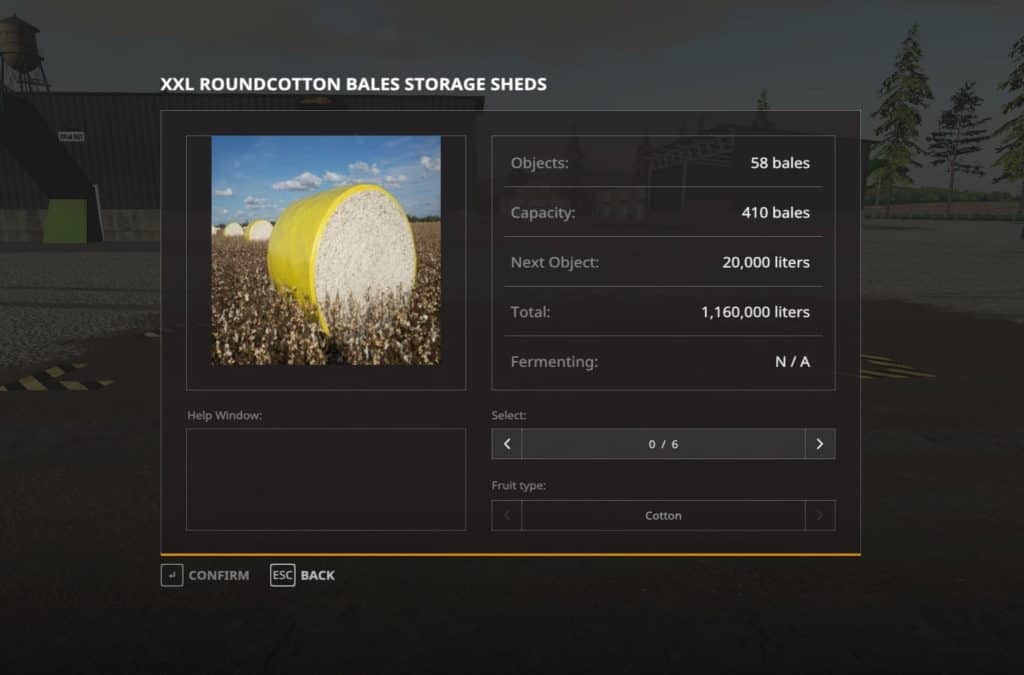 FS19 PSM XXL RoundCotton BaleShed v1.0.0 (5) - Farming simulator 19 ...