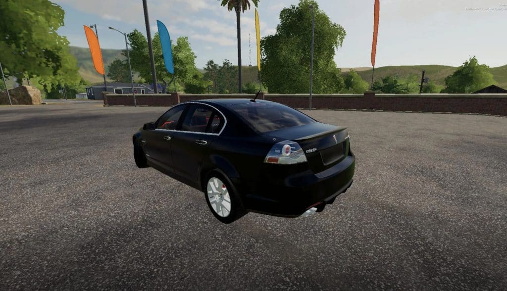 FS19 Pontiac G8 GXP v2 (1) - Farming simulator 19 / 17 / 15 Mod