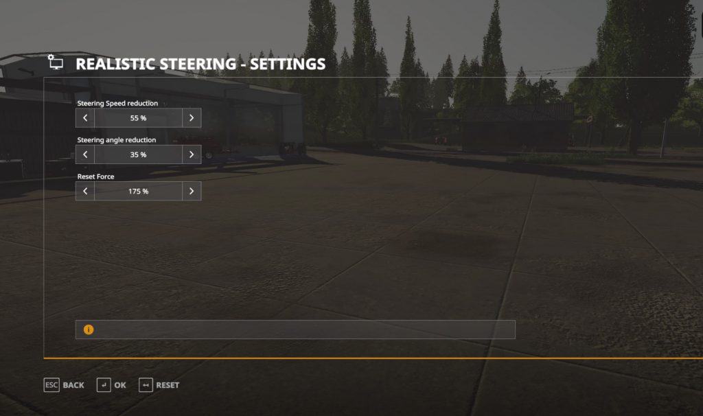FS19 Realistic Steering v1.0.0 (2) - Farming simulator 19 / 17 / 15 Mod