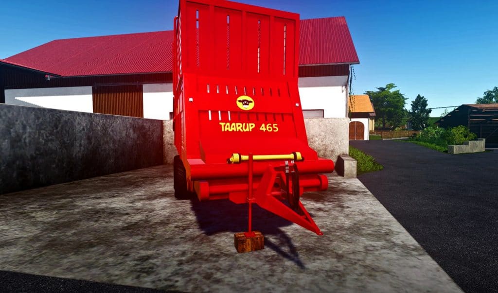 FS19 Taarupkverneland 465 v1.0.0 (1) - Farming simulator 19 / 17 / 15 Mod