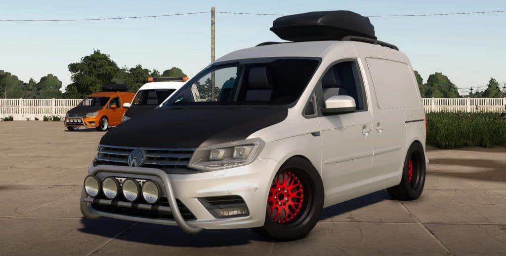 FS19 Volkswagen Caddy 2015 v1.0.0.0 - FS 19 Cars Mod Download
