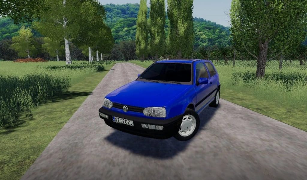 FS19 Volkswagen Golf III v1.0.0.0 - FS 19 Cars Mod Download
