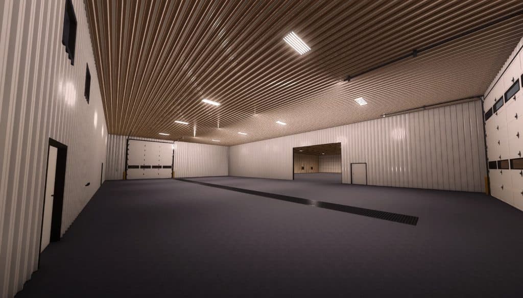 FS19 120x225 Beige Brown Shop v1.0.0 (5) - Farming simulator 19 / 17 ...