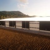 FS19 120x225 White Grey Shop v1.0.0.0 - FS 19 Buildings Mod Download