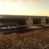 FS19 120x225 White Grey Shop v1.0.0.0 - FS 19 Buildings Mod Download