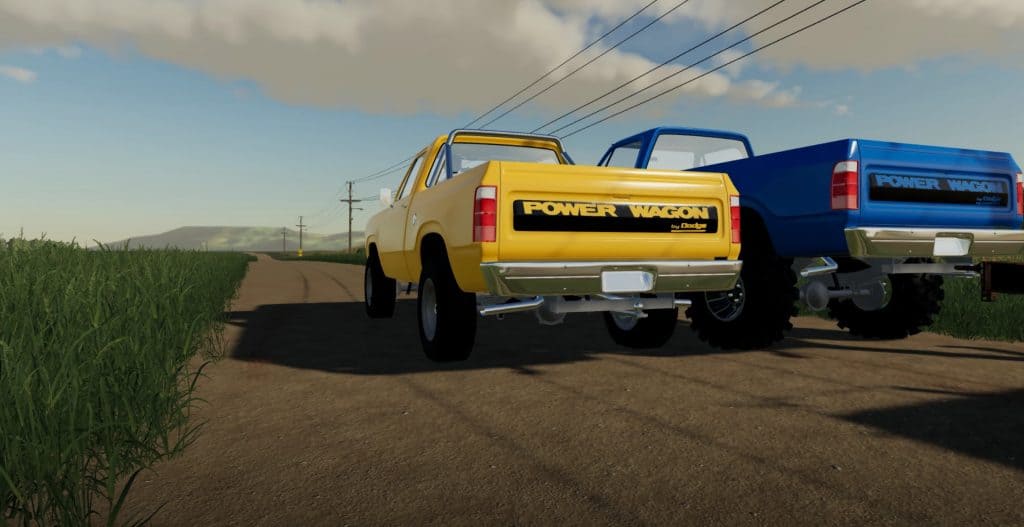 FS19 1977 dodge powerwagon v1.0.0 (2) - Farming simulator 19 / 17 / 15 Mod