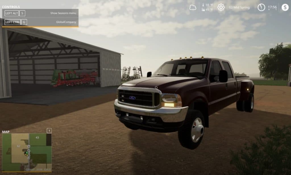 FS19 2003 Ford F350 6.0L Powerstroke v1.0.0 (1) - Farming simulator 19 ...