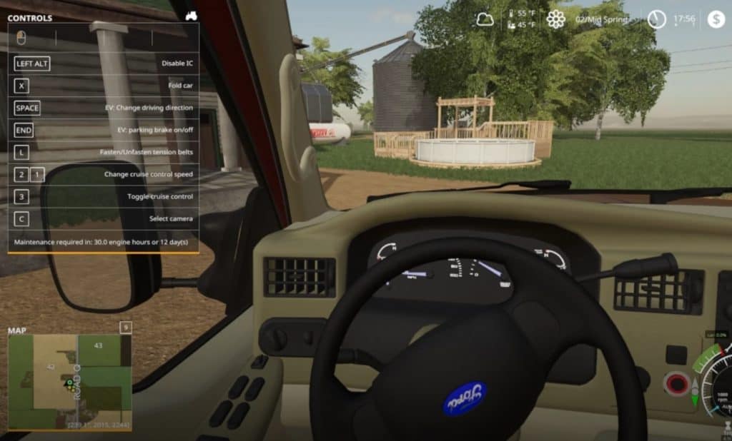 FS19 2003 Ford F350 6.0L Powerstroke v1.0.0 (4) - Farming simulator 19 ...
