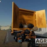 FS19 Compactor trailer v1.0.0.0 - FS 19 Trailers Mod Download