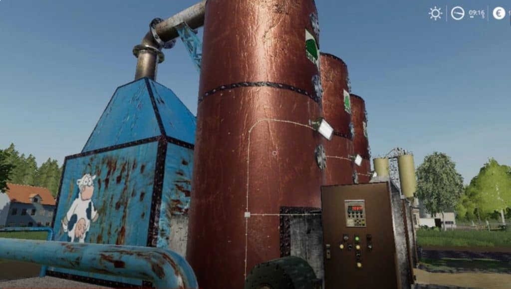 FS19 Compound feed system v1.1 - FS 19 Objects Mod Download