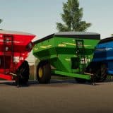 FS19 Demco Posi Flow grain cart Final v1.1 - FS 19 Trailers Mod Download